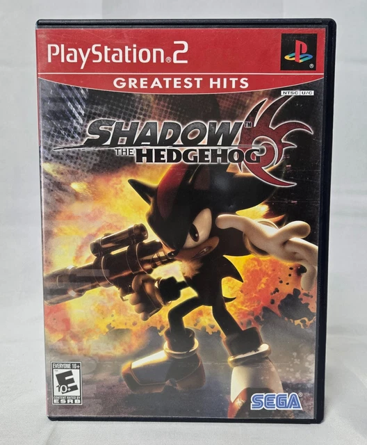 SHADOW THE HEDGEHOG Greatest Hits Sony PlayStation 2 CIB TESTED $74.99 ...