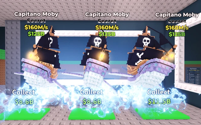 CAPITANO MOBY 160M/SEC - Steal A Brainrot Secret (CHEAPEST ON EBAY ...