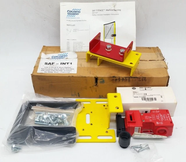 SAF-T-FENCE SAF-INT1 HARDWARE Kit with Safety Interlock Switch $98.50 ...