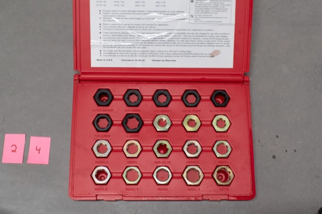 MATCO TOOLS MASTER Spindle Rethreader Die Set SR20K $78.99 - PicClick