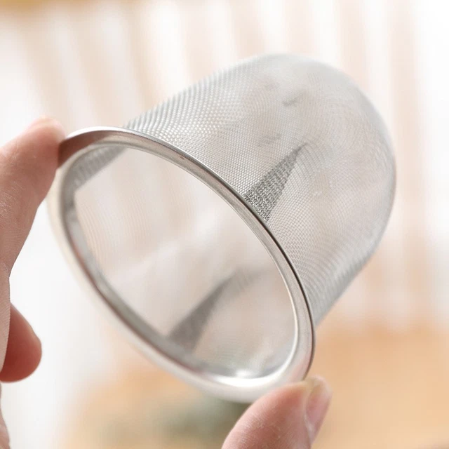 2 PCS STAINLESS Steel Tea Compartment Net Teapot Net Tea Filter Mesh ...