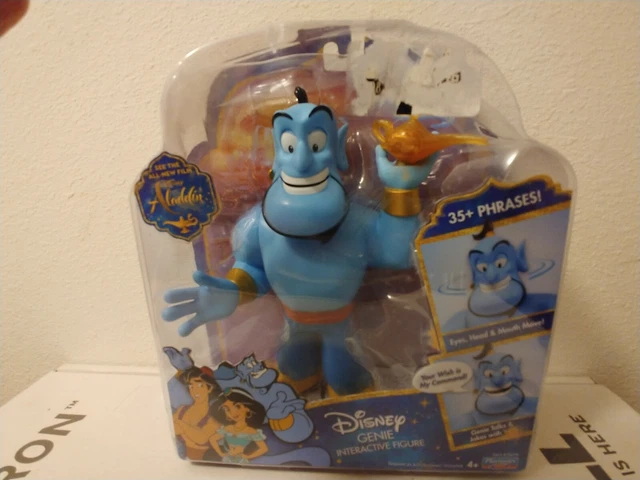 DISNEY’S ALADDIN: DISNEY Interactive Genie Toy Figure with Phrases £8. ...