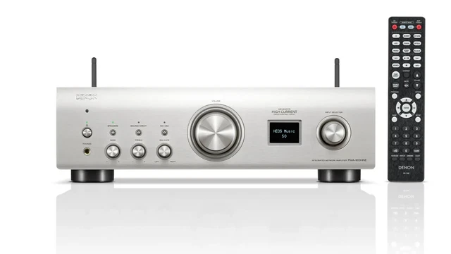 DENON PMA-900HNE AMPLIFICATORE HiFi 85W con Streamer Bluetooth AirPlay ...