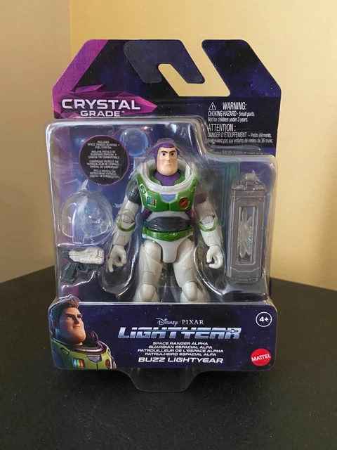 BUZZ LIGHTYEAR MATTEL Disney Pixar Crystal Grade Space Ranger Alpha ...