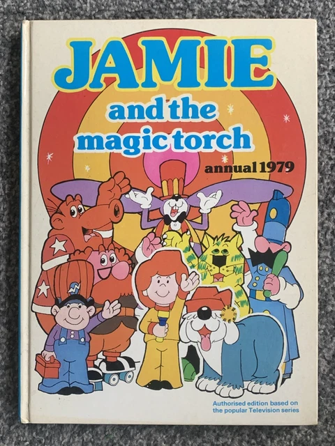 RARE VINTAGE JAMIE And The Magic Torch Annual 1979 Excellent Condition ...
