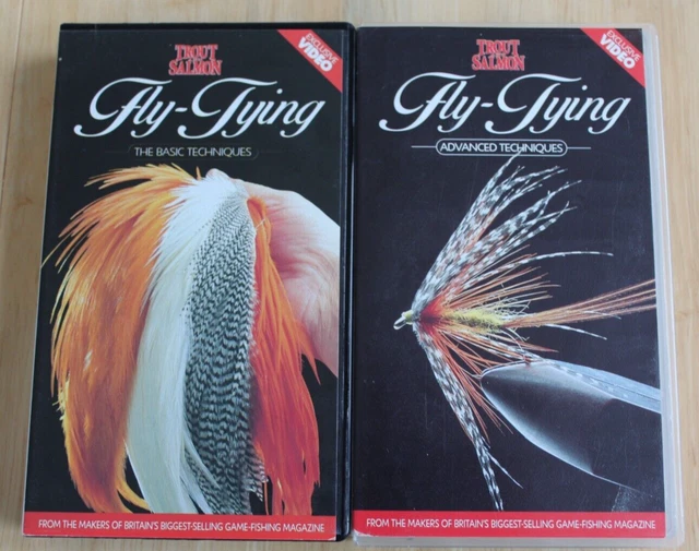 TROUT & SALMON Fly-Tying VHS - Basic and Advanced Techniques by David ...