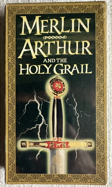 MERLIN, ARTHUR AND The Holy Grail VHS Acorn Media Rare Documentary 1998 ...