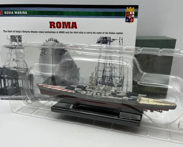 ATLAS EDITIONS LEGENDARY Warships Of WWII Die-cast Replica Boxed Roma £ ...