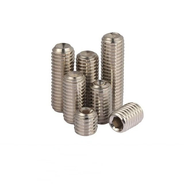 M1.6 M2 M2.5 M3 M4 304 concave end set screws hexagon socket headless screws EUR 2,20 - PicClick FR