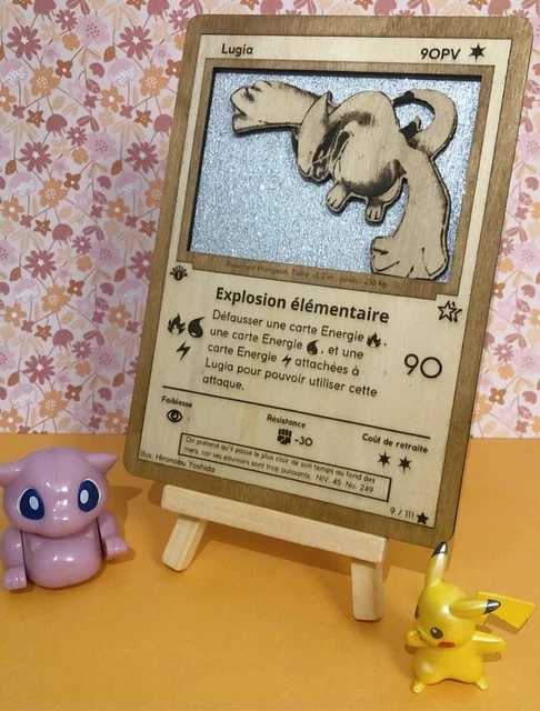 CARTE POKÉMON LUGIA bois 1ère Edition Set de base EUR 19,99 - PicClick FR