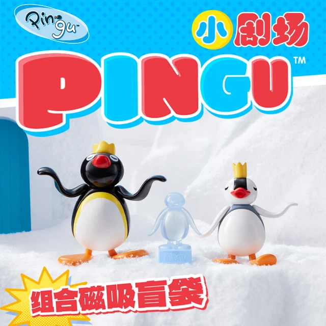 PINGU MINI THEATER Series Blind Box Combination Magnetic Mini Figures ...