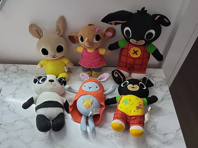 CBEEBIES BING BUNNY Soft Toy Bundle Collection Of Plushies X 6 £29.99 - PicClick UK