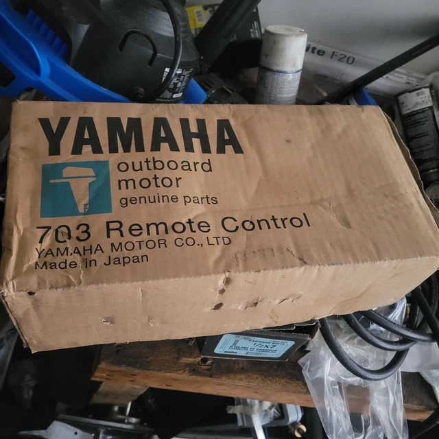 YAMAHA 703 Remote Control Box Mechanical Outboard 703-48207-1A-10 New ...