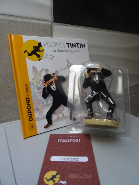 FIGURINE TINTIN N° 4 DUPOND collection officielle EUR 16,00 - PicClick FR