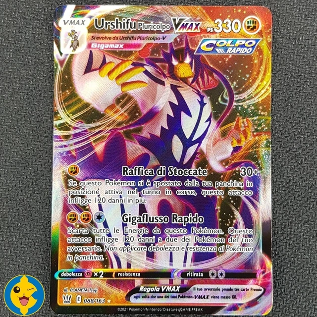 URSHIFU SINGOLCOLPO VMAX 088/163 - Pokemon Stili di Lotta - ITALIANO ...