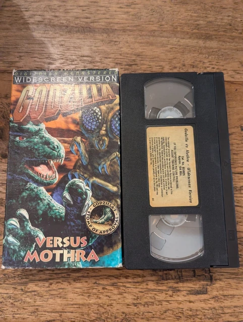 GODZILLA VS MOTHRA VHS Widescreen Digitally Remastered 1964 £9.83 ...