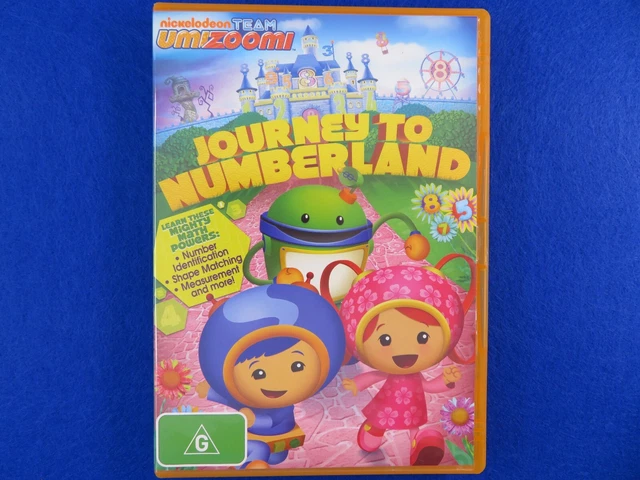 TEAM UMIZOOMI JOURNEY To Numberland - DVD - Region 4 - Fast Postage ...