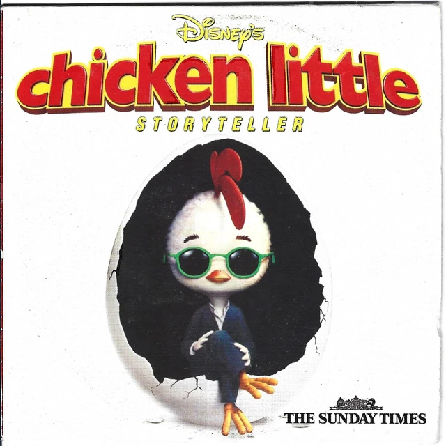 DISNEYS - CHICKEN Little - Storyteller - Audio Book - Times Promo Cd £1 ...
