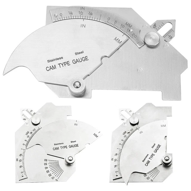 HEIGHT WELDING FILLET Weld Gauge Weld Gauge Measuring Ruler Butt Weld ...
