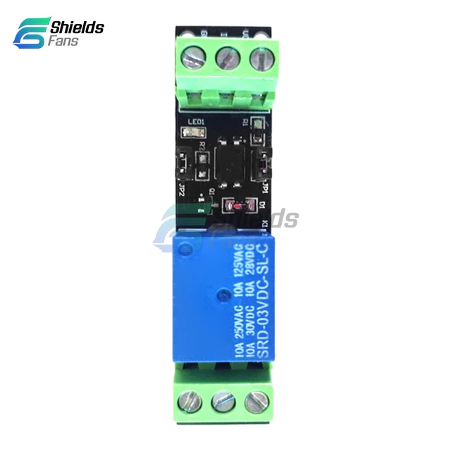 HIGH LEVEL DRIVER Single Relay Module Optocoupler Isolated Drive ...