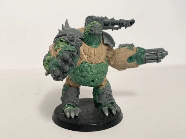 CHAOS SPACE MARINE Obliterator (Sick Nurgle Kitbash)Warhammer 40k $25. ...