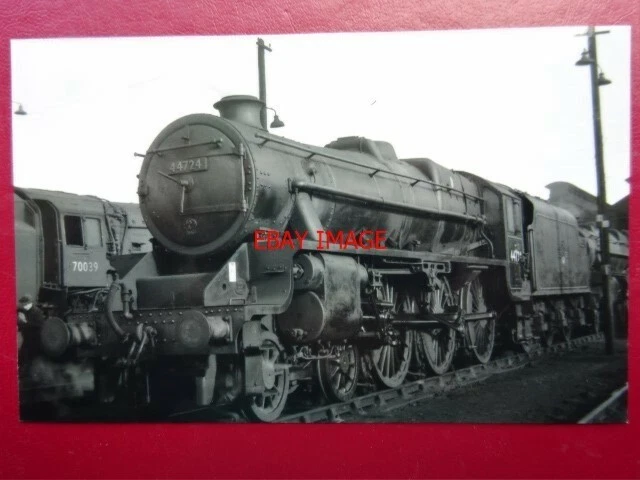 PHOTO LMS Black Five Loco No 44724 At Perth 1964 £2.00 - PicClick UK