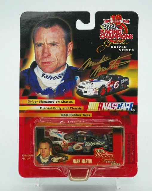 RACING CHAMPIONS SIGNATURE Driver Series MARK MARTIN 1:64 1999 Neuf EUR ...