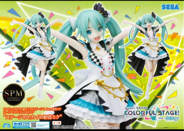 HATSUNE MIKU COLORFUL Stage SPM Figure Stage no Sekai SEGA Japan £32.96 ...