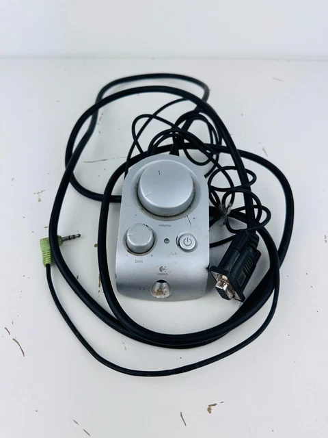 LOGITECH Z-2300 VOLUME Control Controller Pod Wired Remote Replacement ...