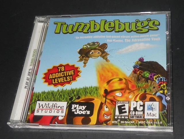 TUMBLEBUGS (2005) ACTION Puzzle Game (PC/MAC CD-ROM) Windows XP Pre ...