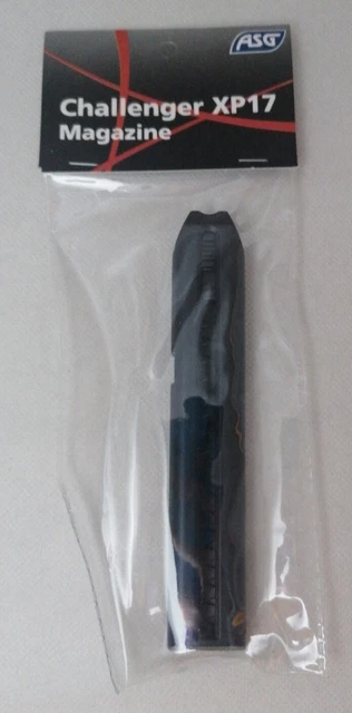 S045 - ASG - Ersatzmagazin für XP17 - Challenger - Metall Schwarz - NEU EUR 14,99 - PicClick DE