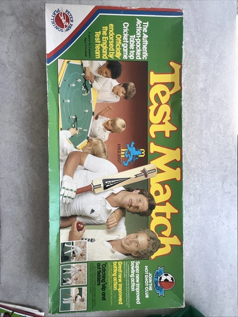 TEST MATCH PETER Pan Games The Authentic Table Top Cricket Game £1.75 ...