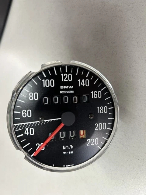 BMW R90/6 90S 100/7 RS tachimetro contaKm orig. W=691 Tachometer ...