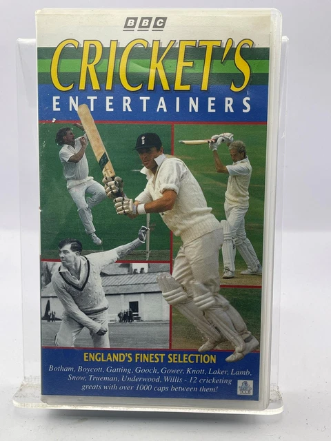 BBC CRICKET'S ENTERTAINERS England's Finest Selection VHS Video Tape ...