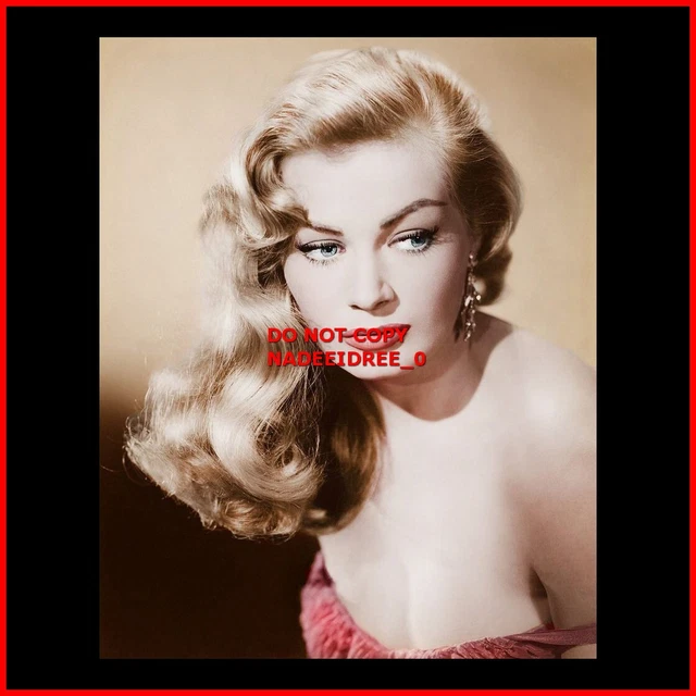 Anita Ekberg Blonde Bombshell Swedish Miss Model Actress Pin Up Sexy 8x10 Photo Eur 922