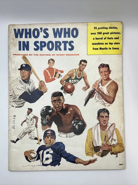 1957 SPORT MAG Whos Who in Sports Magazine souvenirs sportifs EUR 9,86 ...