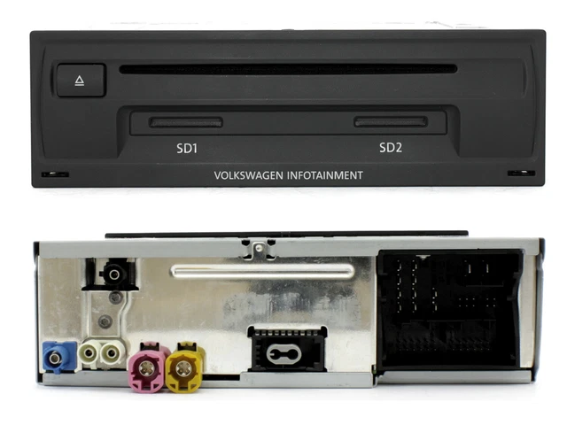 VW DISCOVER MEDIA, Main Unit, MIB2, DAB+, Bluetooth, Delphi, 3Q0035874A ...