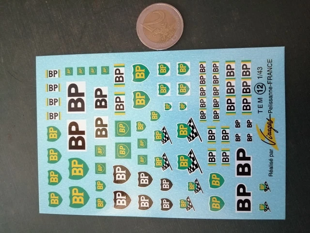 OLD WRC PUB Rally Bp 1/24 Decals Decal £9.25 - PicClick UK