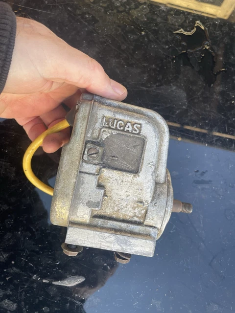 LUCAS SR1 VINTAGE Motorcycle Magneto Matchless AJS Complete Spares ...