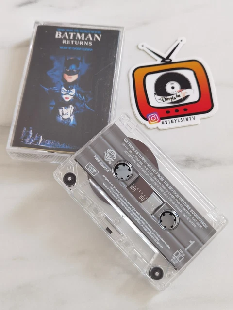 BATMAN RETURNS - Original Soundtrack 1992 cassetta tape cassette mc ...