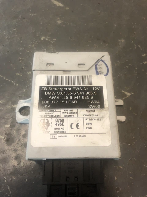 2005 BMW MINI Cooper S R53 Immobiliser Control Module 613569419869 £15. ...