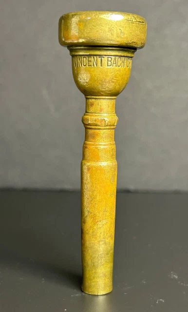 ORIGINAL VINTAGE VINCENT BACH. NEW YORK 7C BRASS Trumpet Mouthpiece $55 ...