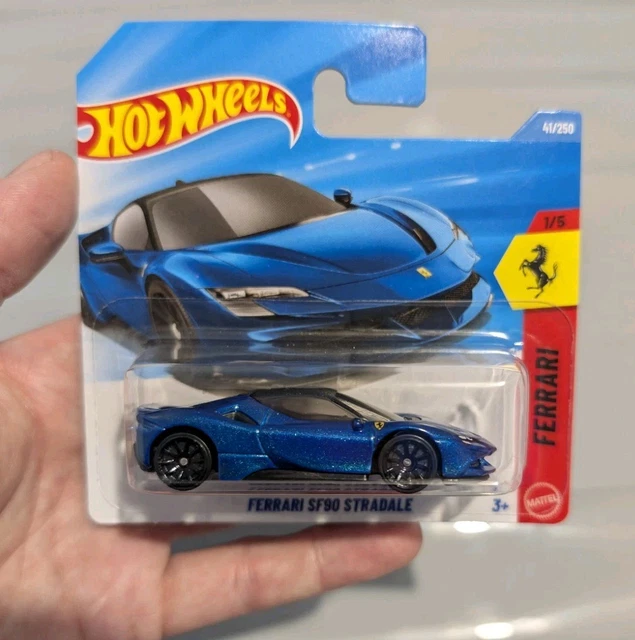 HOT WHEELS FERRARI SF90 Stradale 2026 Blue 1/5 41/250 £4.38 - PicClick UK