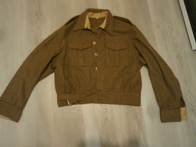 BRITISH WW2 37 Pattern repro Uniform £115.12 - PicClick UK