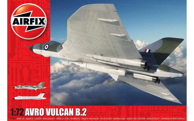 AIRFIX AIRCRAFT MODEL Kit 1/72 V-Bomber Avro Vulcan, Victor or Valiant ...