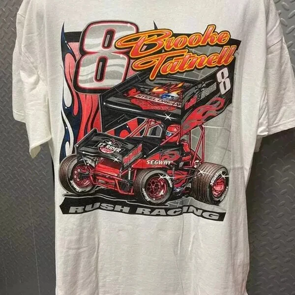 VINTAGE SPRINT CAR Brooke Tatnell #8 T-Shirt, Brooke Tatnell Shirt, S ...