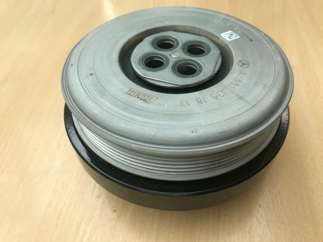 MERCEDES SPRINTER GENUINE Crankshaft pulley, damper pulley A6510351812 ...