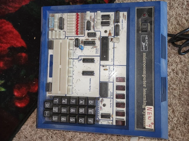 VINTAGE HEATHKIT DIGITAL Experimenter 3200 AND Microcomputer Learning ...