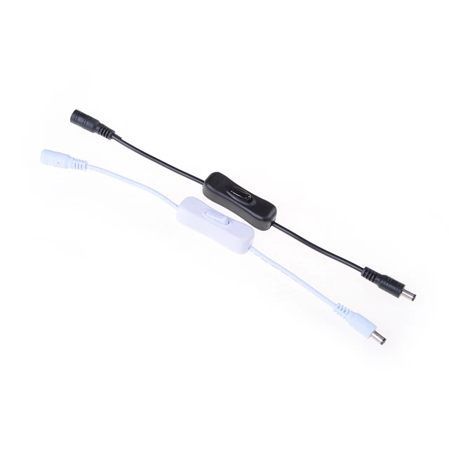 IN-LINE POWER SWITCH ON/OFF 2.1mm/5.5mm Cable Jack DC PlugD.vi $5.86 ...