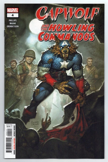 CAPWOLF AND THE Howling Commandos #4 CVR marrone Ryan (Marvel, 2024 ...